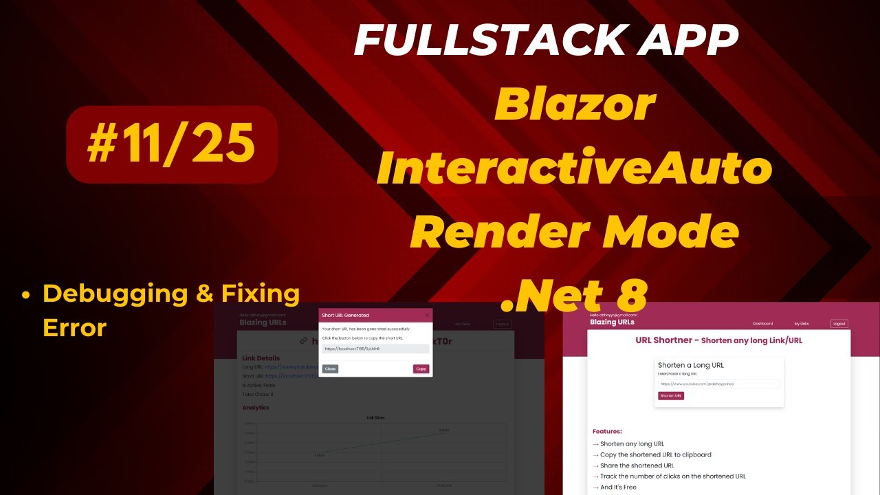 Part 11 of 25 - Complete Fullstack Course Project with Blazor InteractiveAuto Render Mode in ...