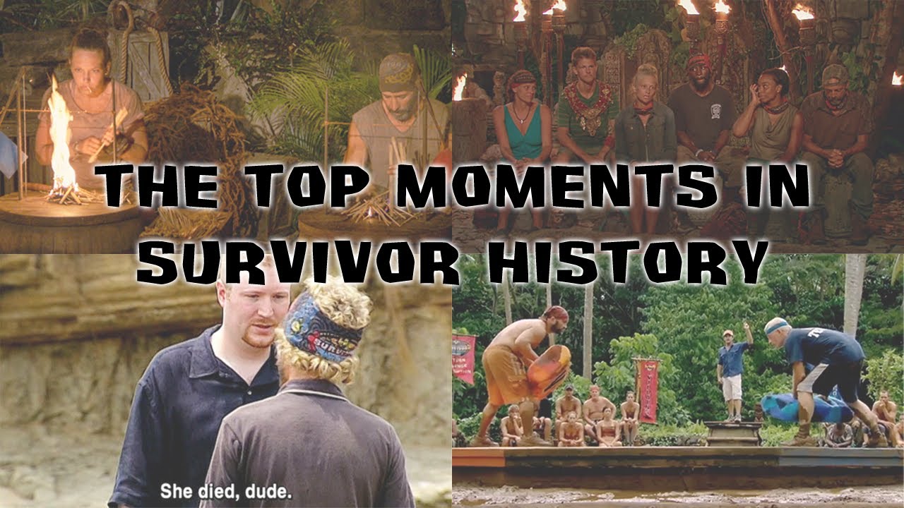 Ranking the Top-20 Moments in Survivor History - YouTube