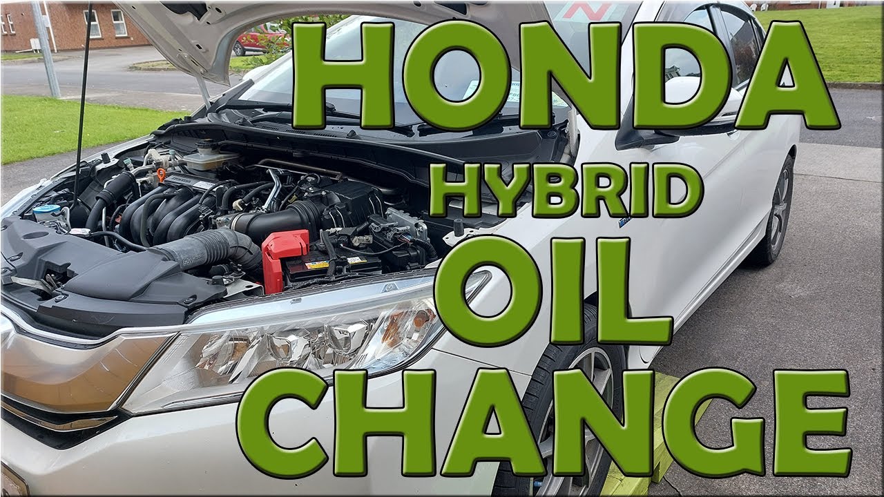 HONDA Grace Engine Oil Change - YouTube