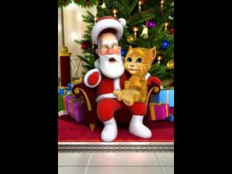 Talking Santa meets Ginger Bomb Explode - YouTube