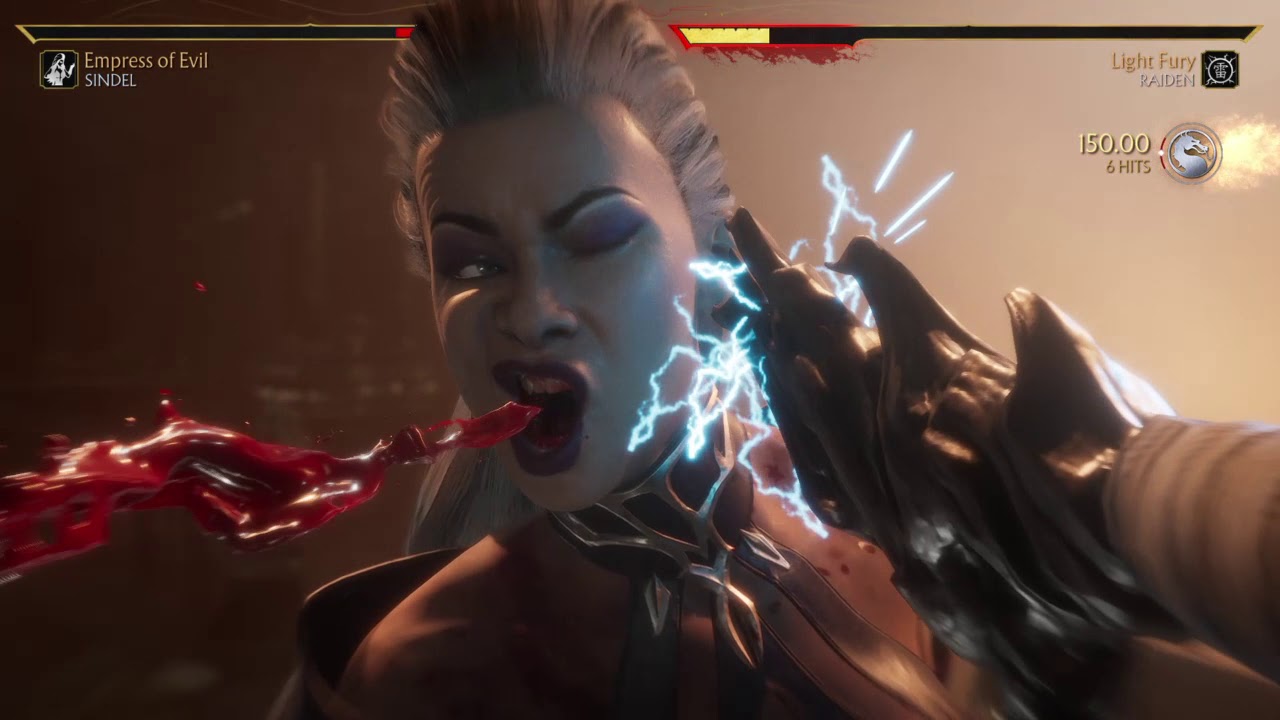 Mortal Kombat 11 Sindel vs Raiden - YouTube
