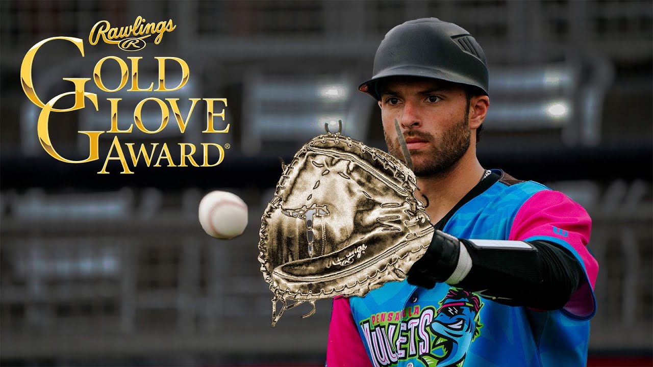 Joe Mack 2024 Minor League Rawlings Gold Glove Highlights - YouTube