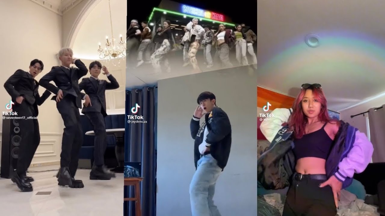 CHEERS SEVENTEEN 🥂 DANCE TIKTOK COMPILATION - YouTube