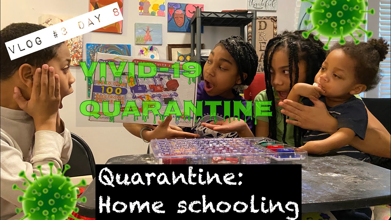COVID-19 UPDATE!! Quarantine Home Schooling : Vlog #3 - YouTube