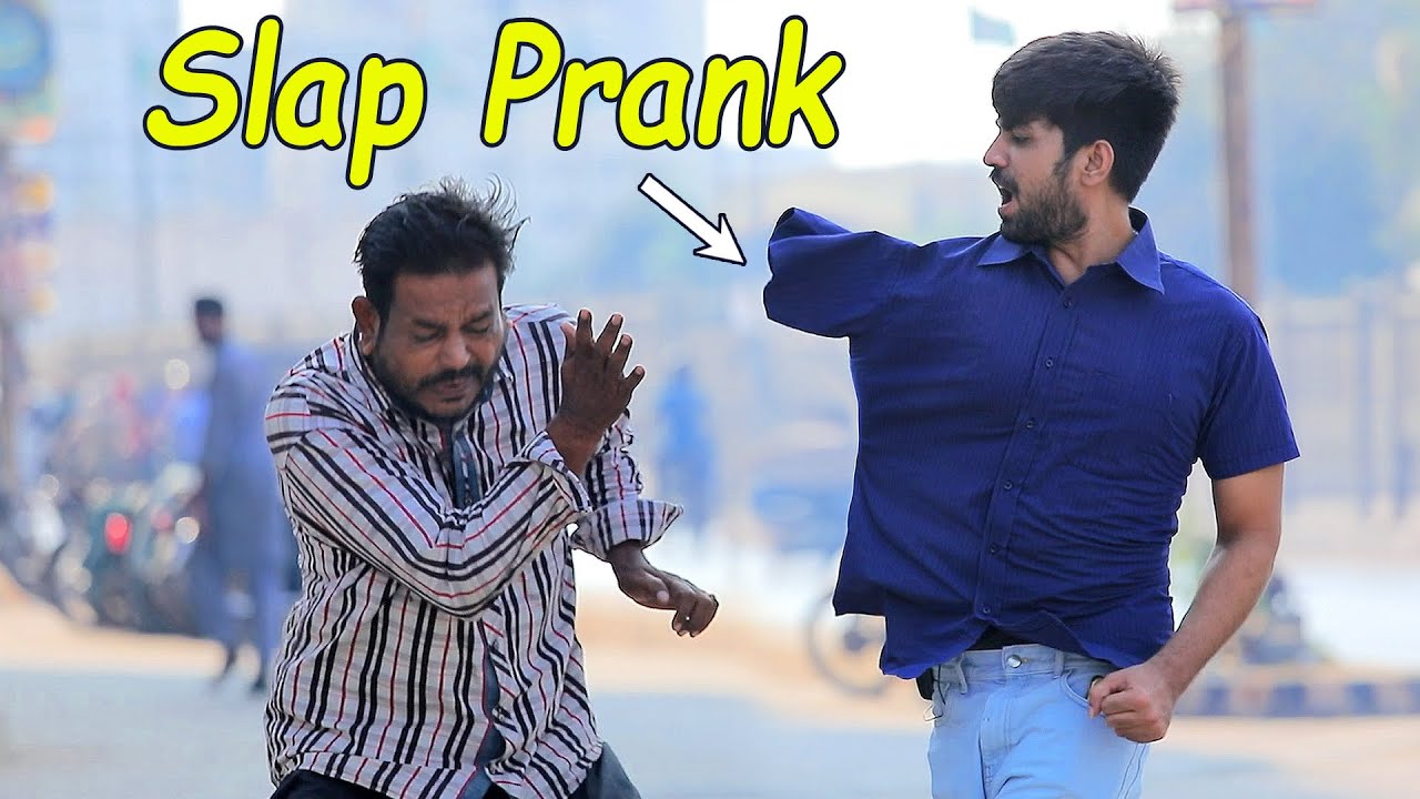 Invisible Hand Slap Prank 😂 | Funny Reaction 🤣 - YouTube