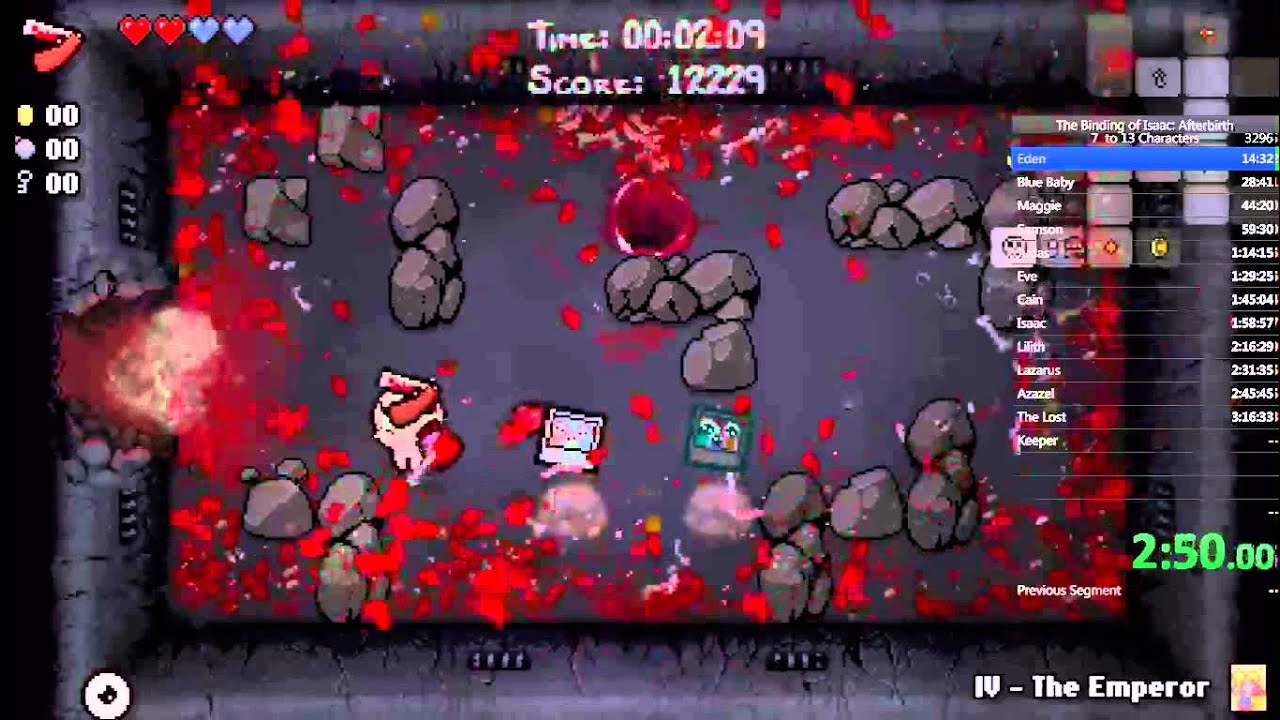TBOI: Afterbirth single char WR (5:35) (LEGIT AND NON-SEEDED) - YouTube