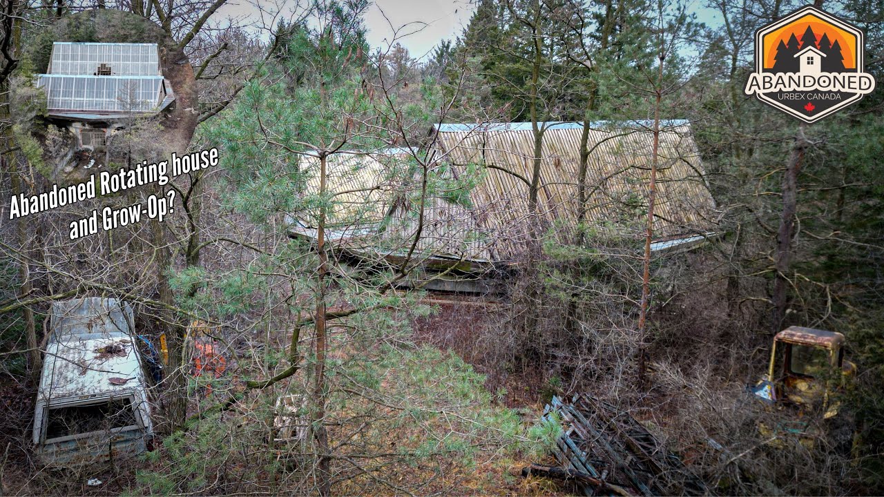 Mysterious ABANDONED Rotating House In The Canadian Woods - YouTube