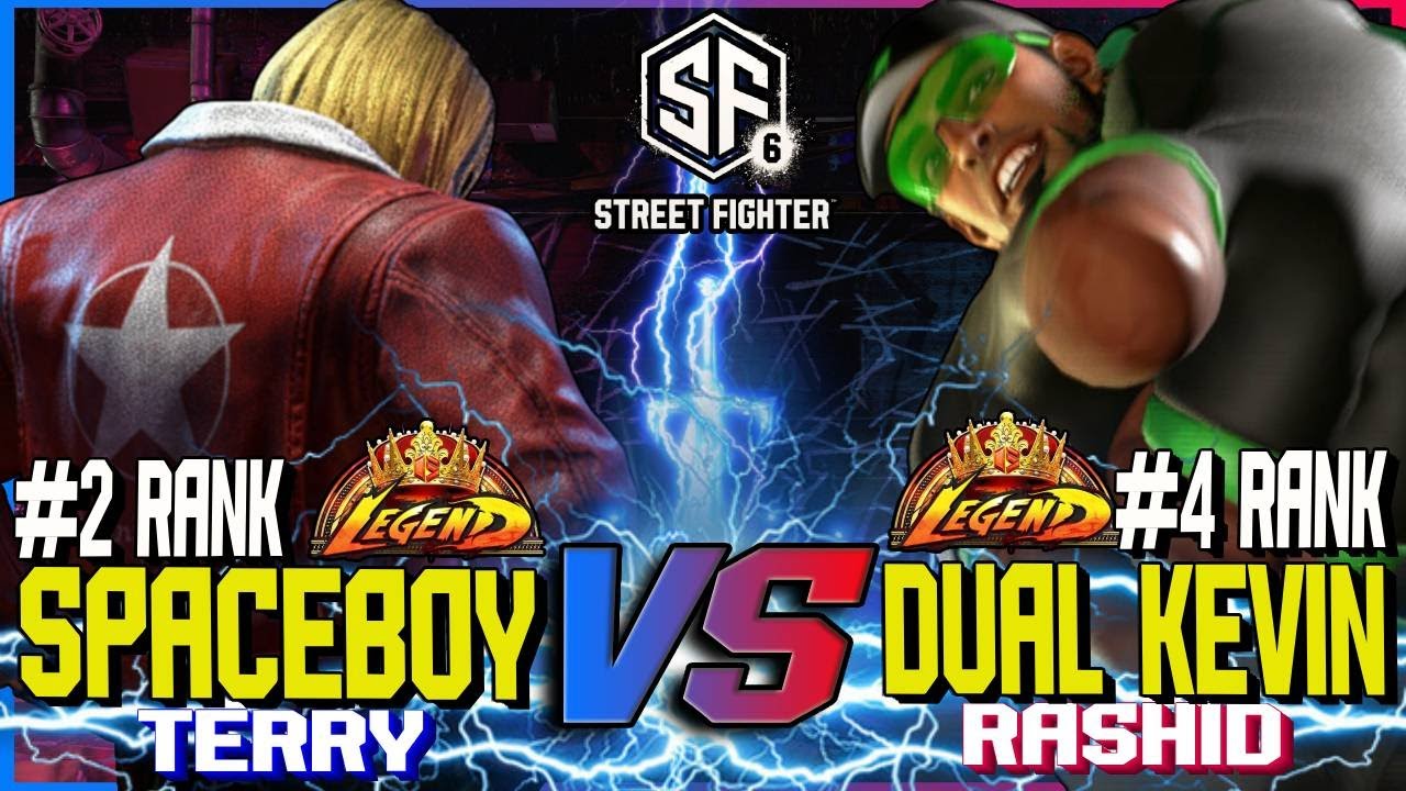 SF6 IM SPACE BOY (#2 RANKED TERRY) vs DUAL KEVIN (#4 RANKED RASHID ...