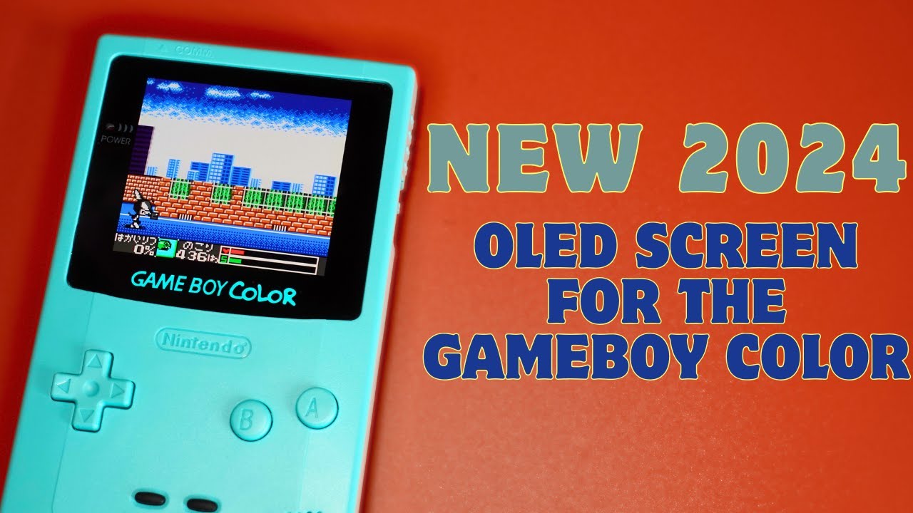 This is the best Gameboy Color screen as of now. - YouTube