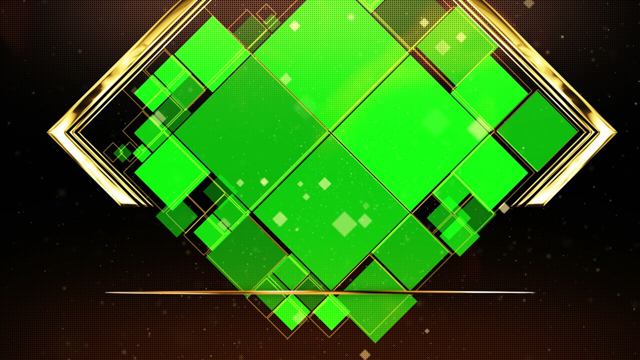 Pixels Gold Particles Frames Wedding Video Titles with INTRO OUTRO in ...