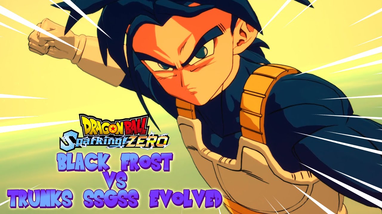 DB Sparking Zero | Trunks (SSGSS Evolved) Vs Black Frost - YouTube