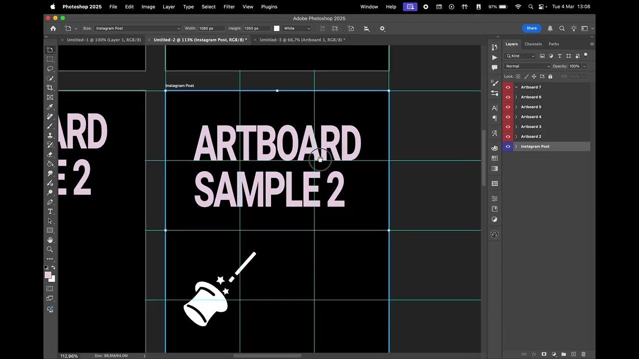 How to Use Artboards in Adobe Photoshop (Tutorial) - YouTube