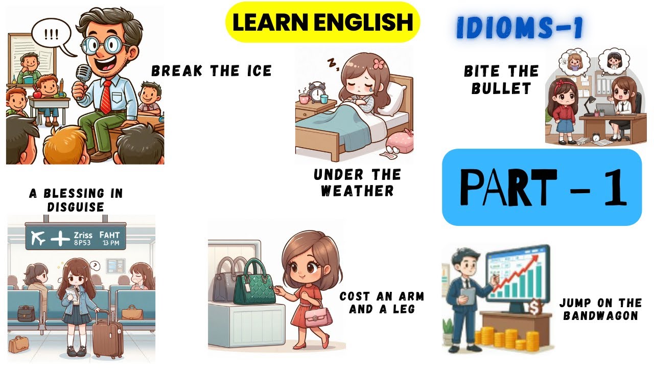 🎯 Learn 10 Common English Idioms with Examples | Speak Like a Native! 🗣 ...