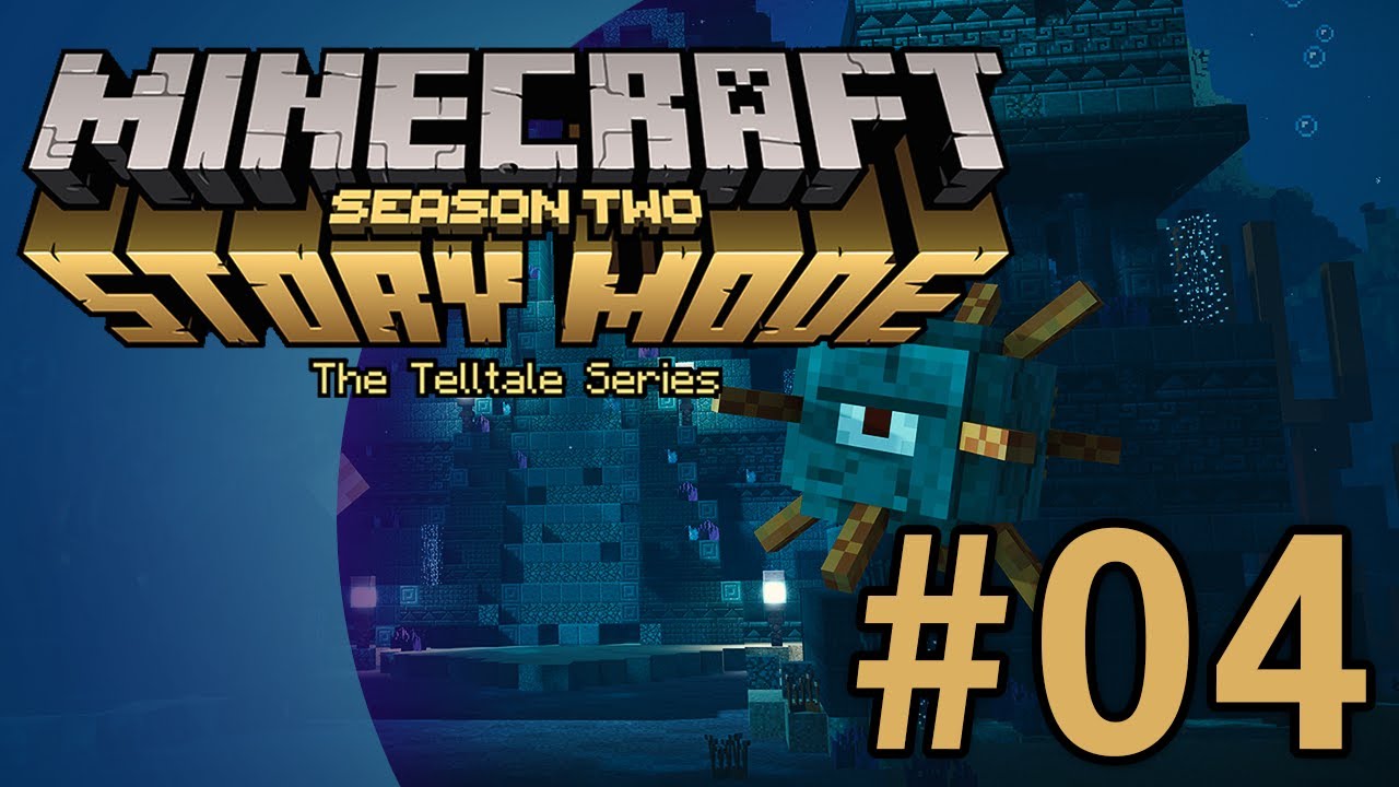 Minecraft Story Mode S2 (E1) #4 - Sea Temple - YouTube