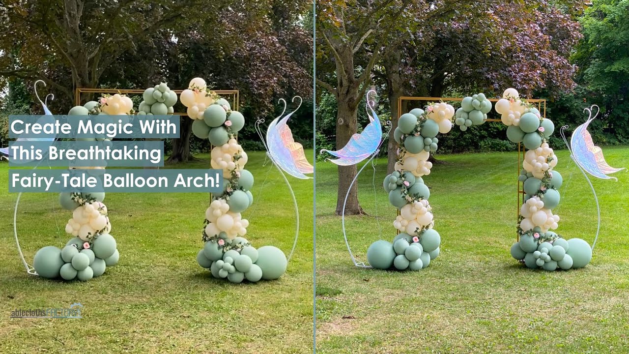 Create Magic With This Breathtaking Fairy-Tale Balloon Arch! | How To ...