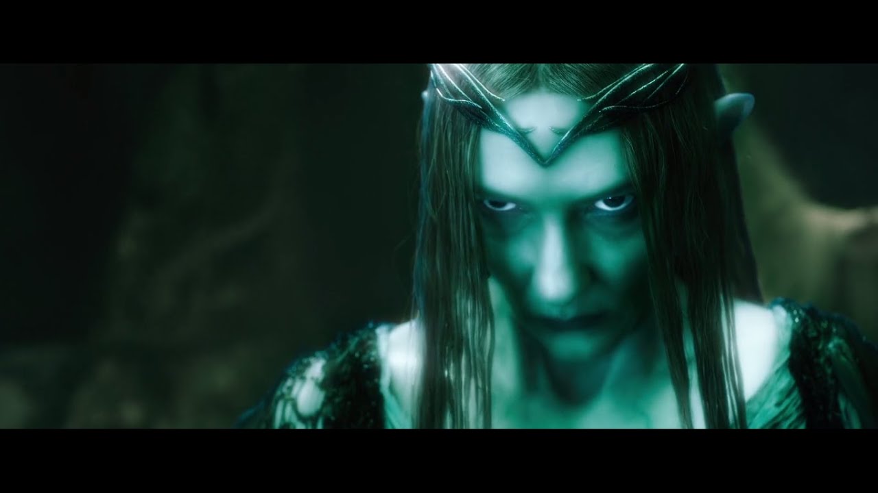 The Hobbit - " You Have No Power Here" Lady Galadriel vs Sauron - YouTube