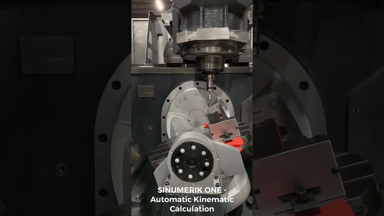SINUMERIK ONE - Automatic Kinematic Calculation - Cycle 9960 - YouTube