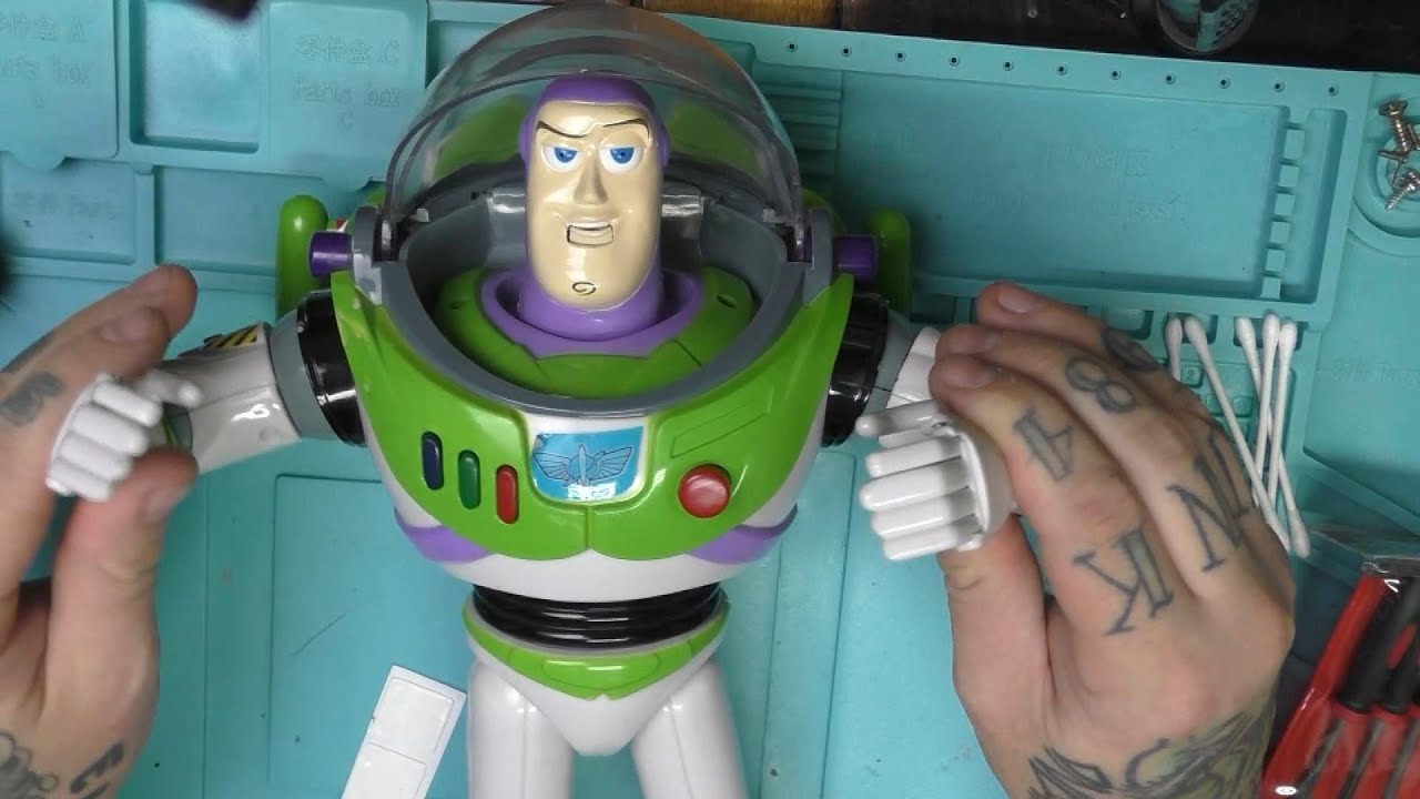 Trying To Fix A Buzz Lightyear No Power Toy Story - YouTube