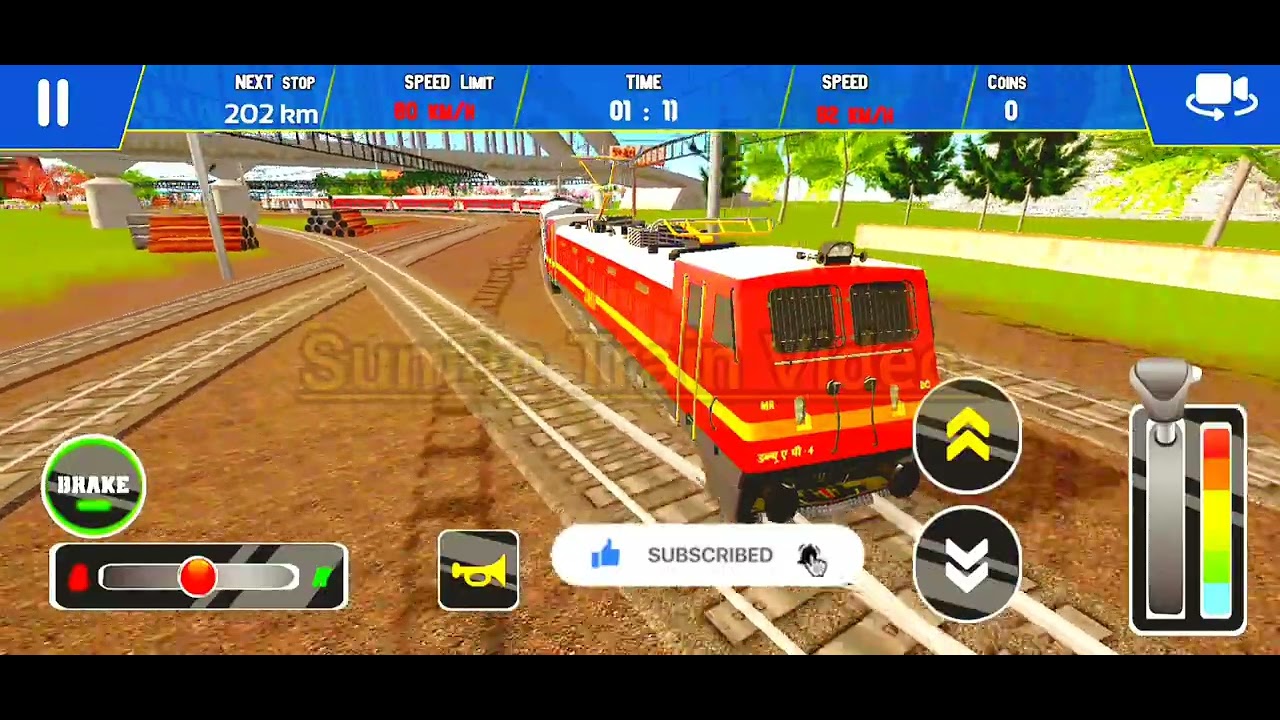 TWO TRAIN CROSSING IN SAME TRACK BUMPY RAIL ROAD Train Rail works ...