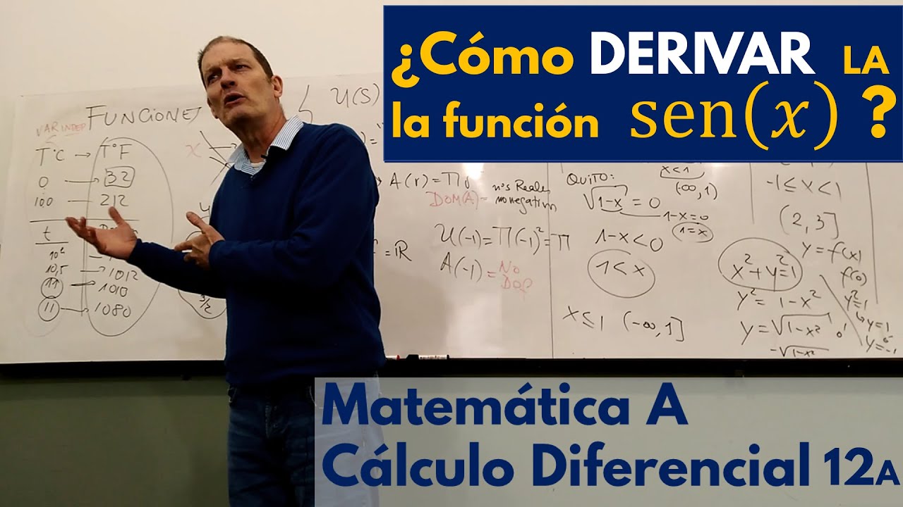 ¿Cómo DERIVAR la funcion sen(x)? Aventuras del cociente INCREMENTAL ...