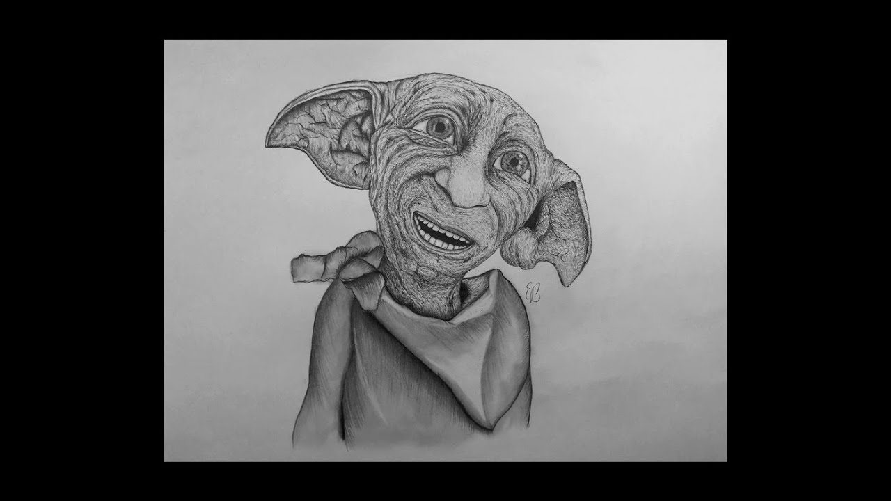 How To Draw Dobby From Harry Potter Step By Step YouTube