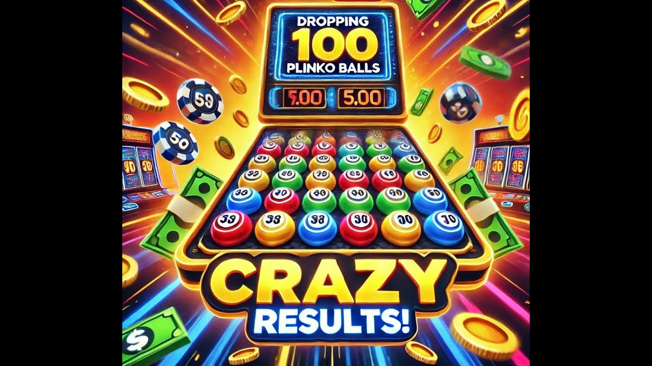 I Dropped 100 plinko Balls Gamba Casino - YouTube