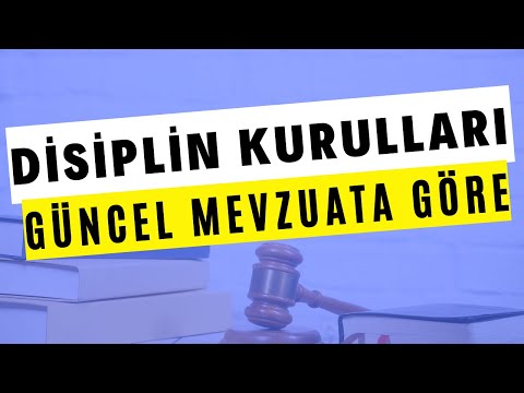 4 | Polis Mevzuatı (7068 Kanununda Yer Alan Disiplin Kurulları, Görev ve Yetkileri)