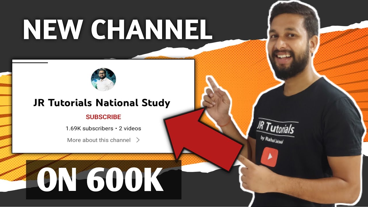 Introducing Our New YouTube Channel | JR Tutorials National Study - YouTube