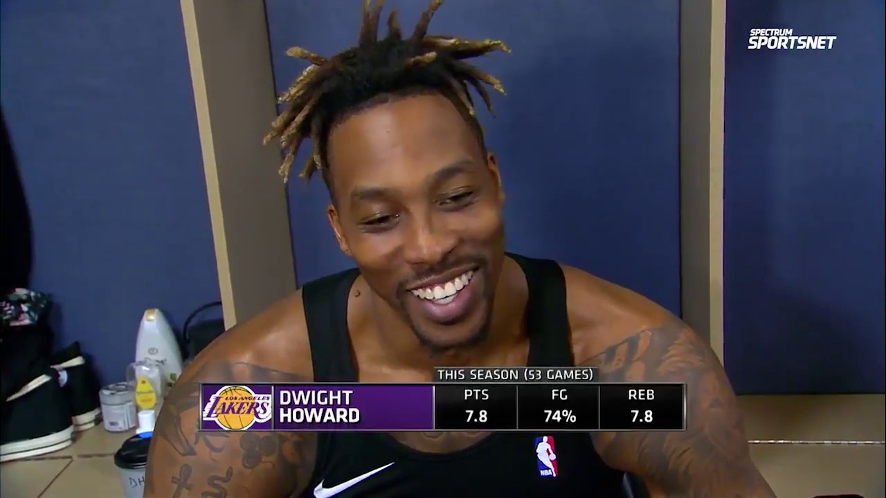 Dwight Howard postgame interview | Lakers vs Nuggets - YouTube
