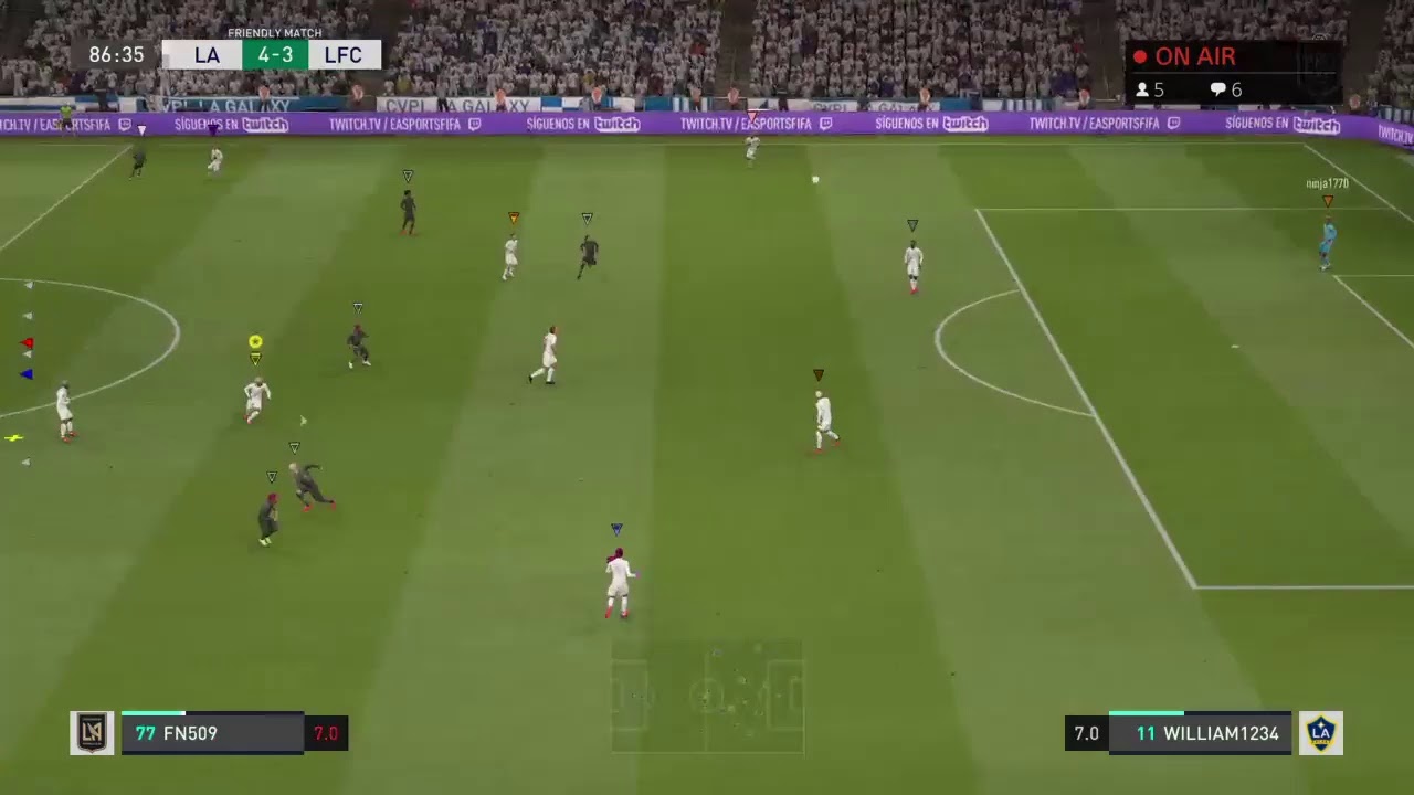 CVPL MLS S02: CVPL LA GALAXY vs CVPL Los Angeles FC - YouTube