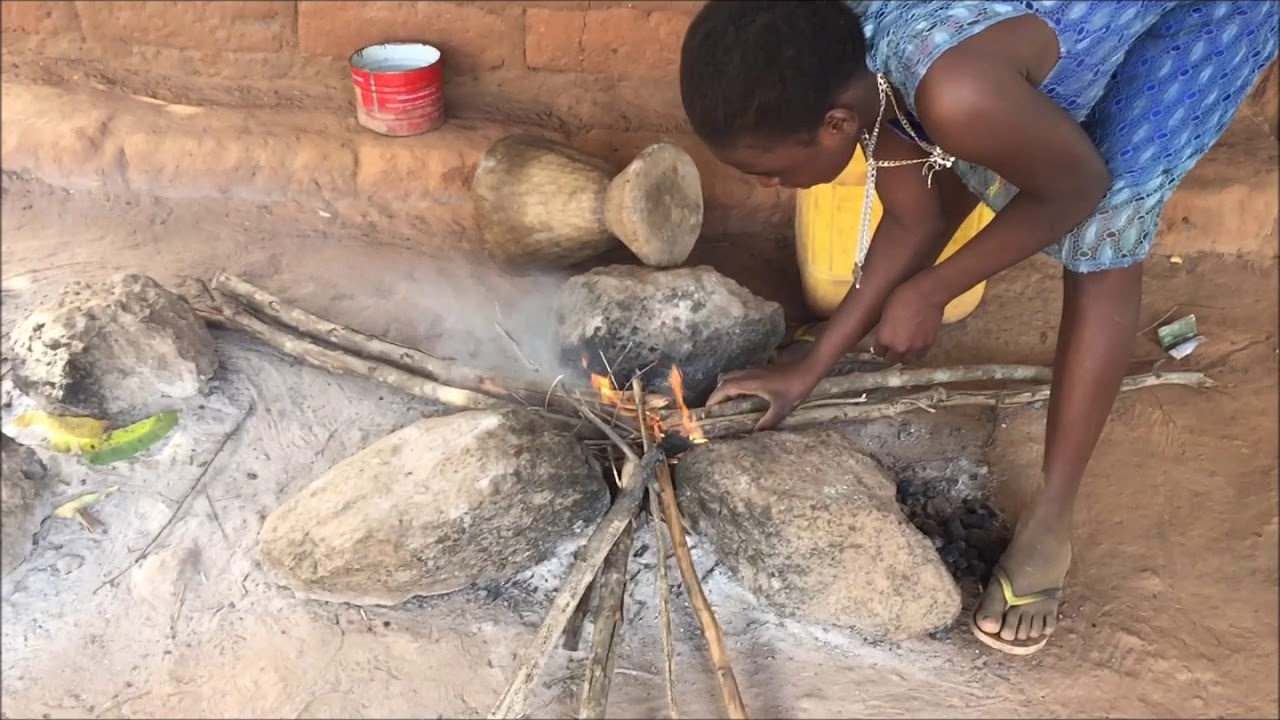 Gambian real compound life in Jarra (between Soma and Choya) in Gambia ...