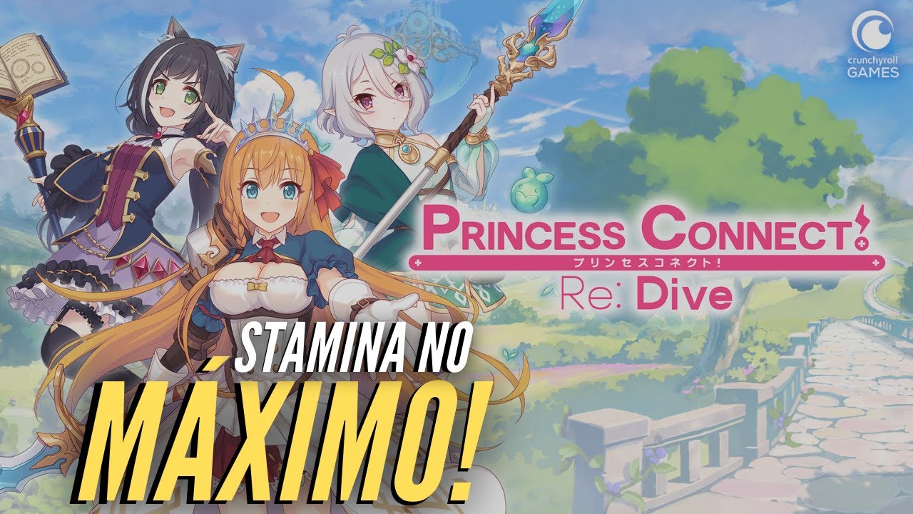 STAMINA NO MÁXIMO! Princess Connect Re:Dive - YouTube