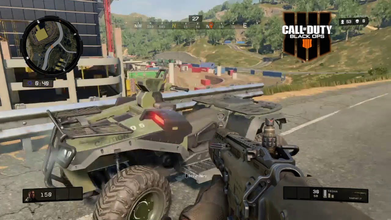 Driving a Quad Bike in Black Ops 4 Battle Royale - YouTube