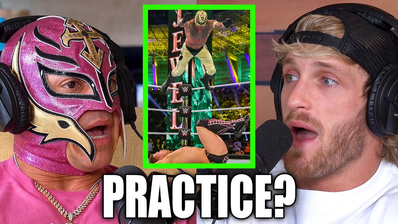 Why Rey Mysterio NEVER Practices High-Flying Moves? - YouTube