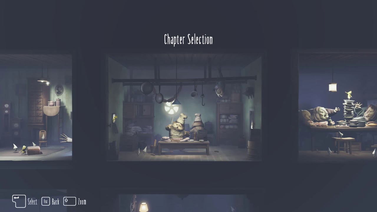Little Nightmares Ambiance - Chapter Select - The Kitchen - YouTube