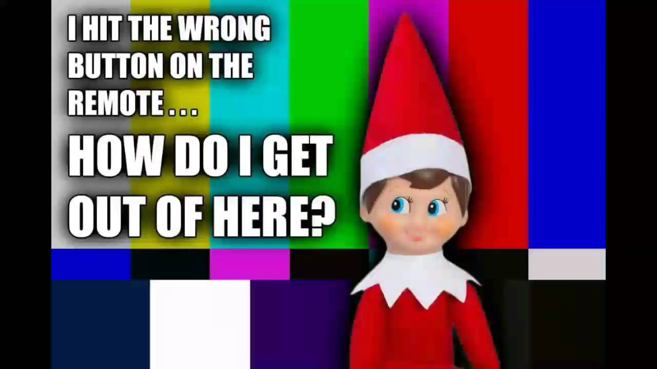 Elf on the shelf - Boy - Trapped in the TV - YouTube