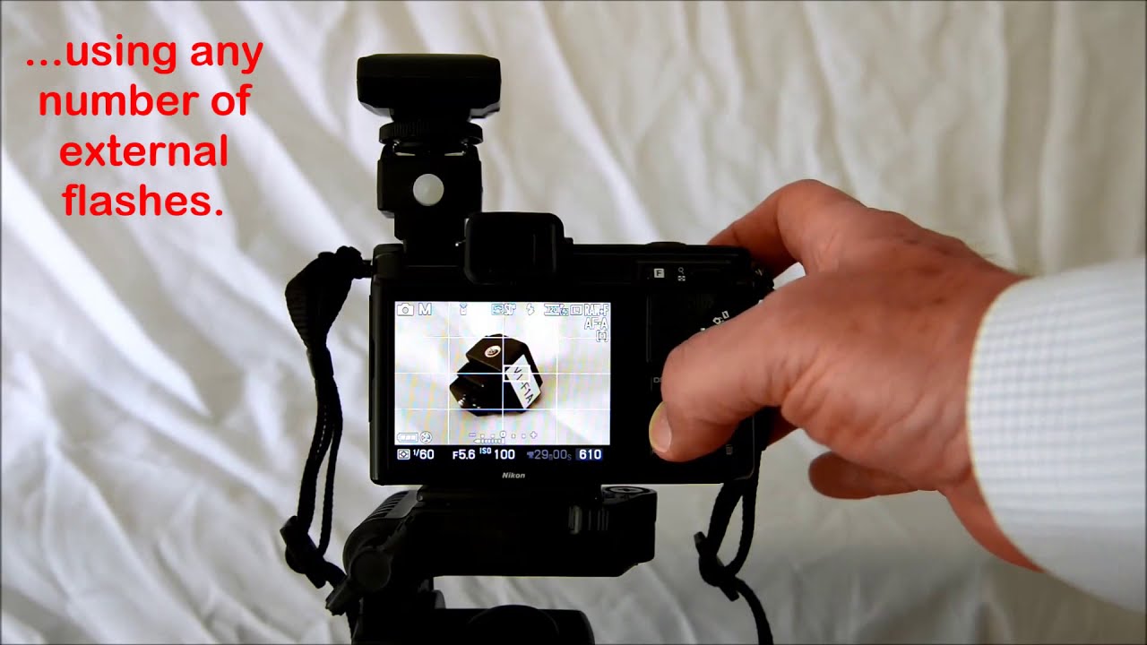 Flash adapter V1-F1A for the Nikon 1 V1 camera - YouTube