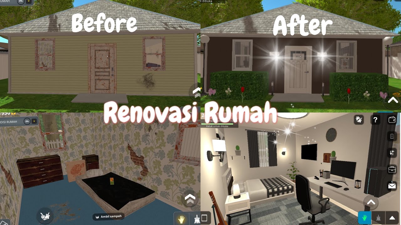 Renovasi Rumah Kotor Menjadi Rumah Bersih Dan Mewah | House Designer ...