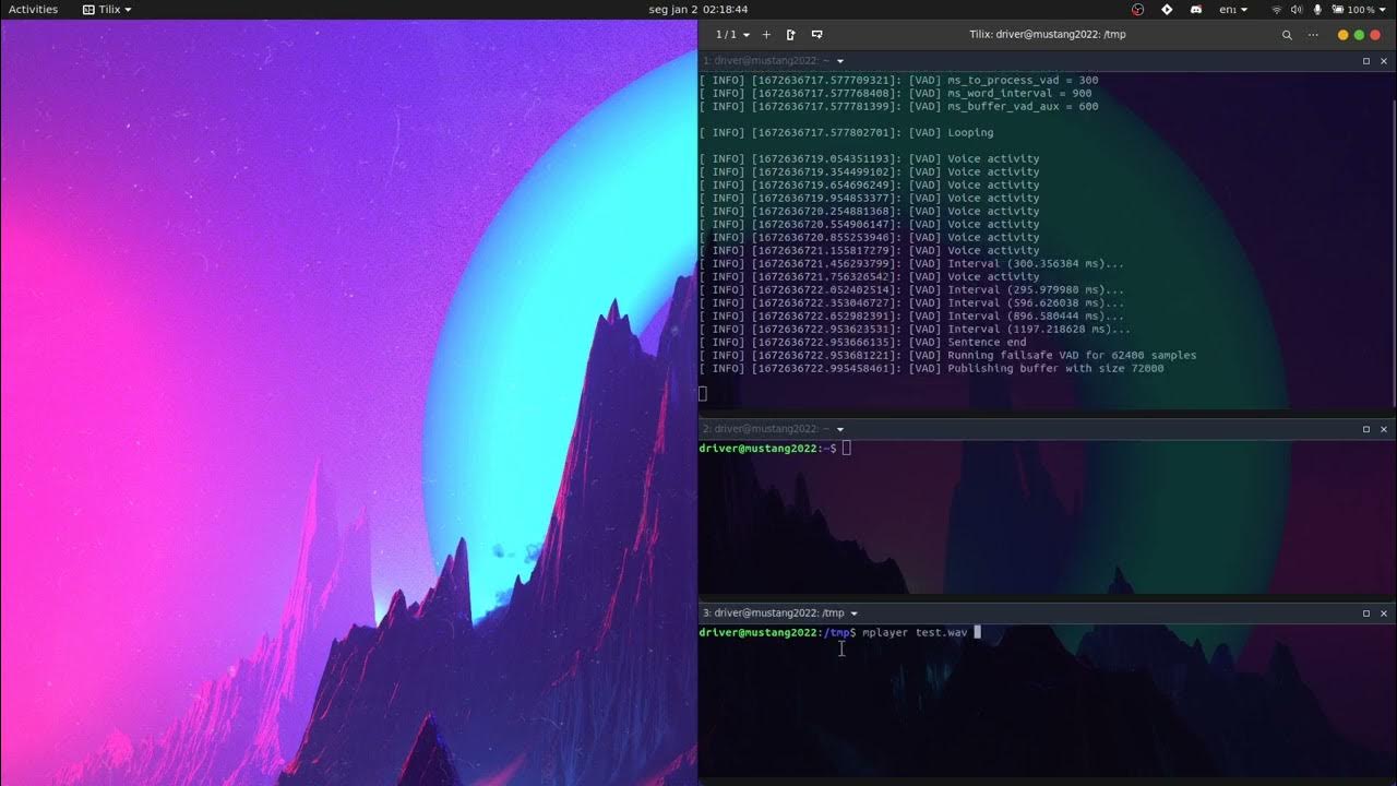 Silero VAD (ONNX ver.) + whisper.cpp speech recognition - YouTube