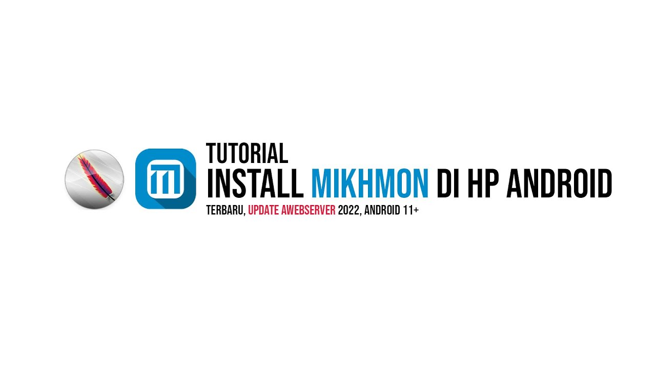(NEW) Tutorial Install Mikhmon di HP Android - AWebServer - YouTube