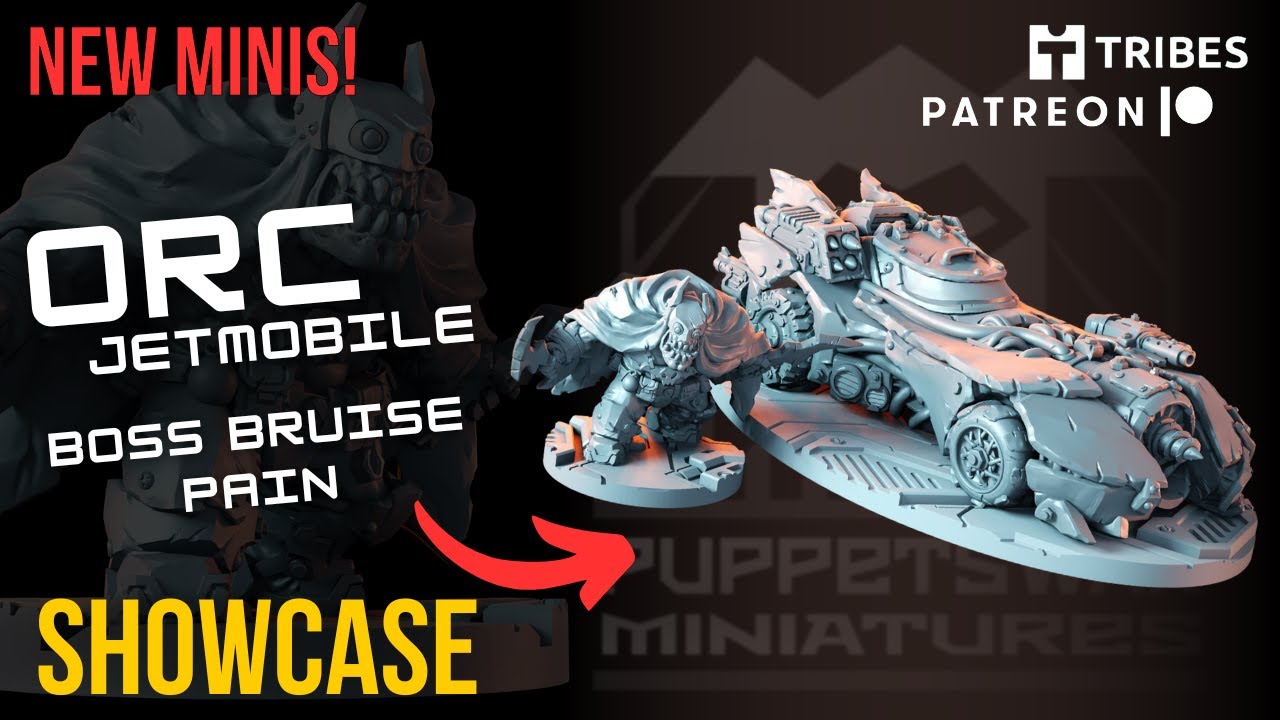 New Orc Jetmobile & Boss Bruise Pain SHOWCASE - YouTube