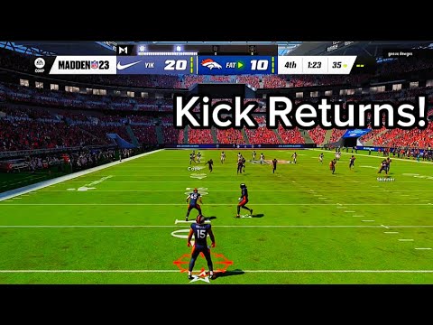 The Best Kick/Punt Returns in Madden 23! (Compilation) - YouTube