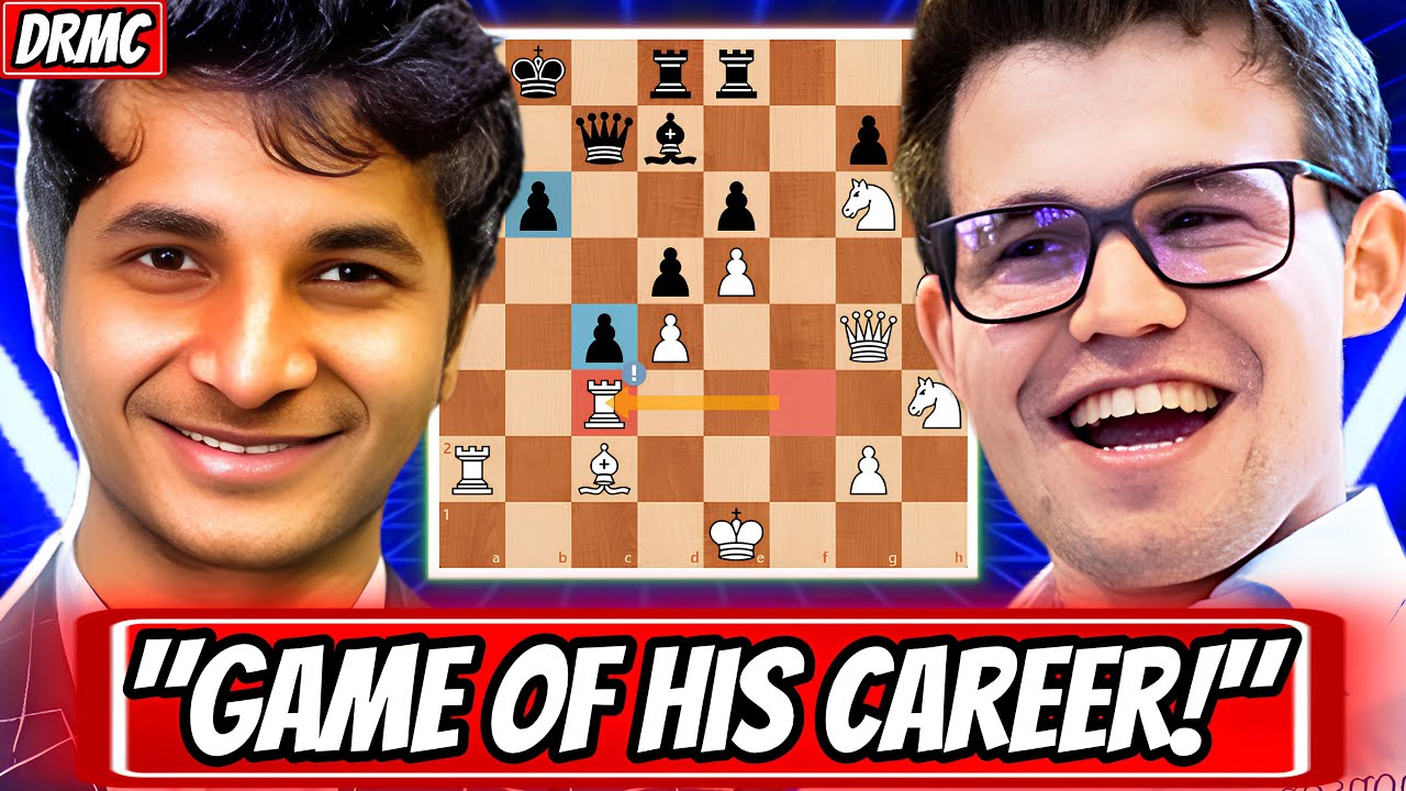 How Vidit OBLITERATED Magnus Carlsen In His BEST GAME EVER! (Vidit ...