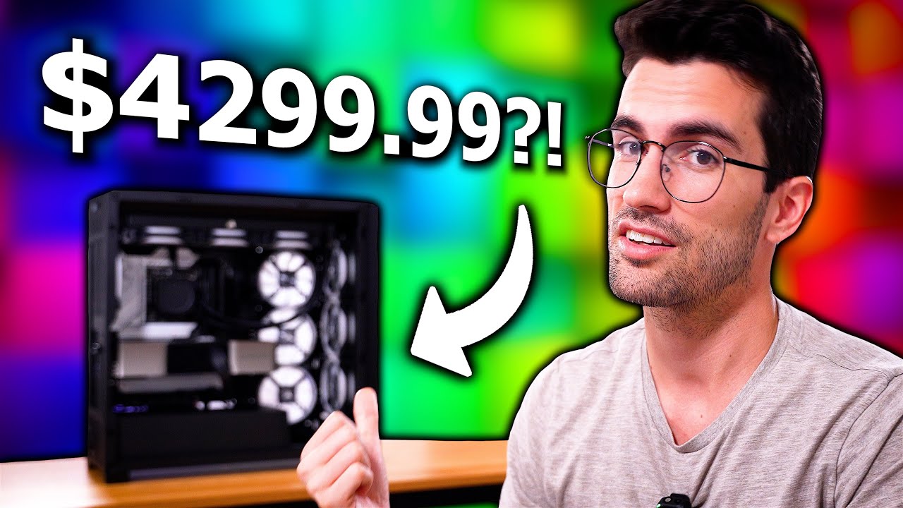 The Most Expensive Pre-Built PC I've Ever Reviewed - YouTube