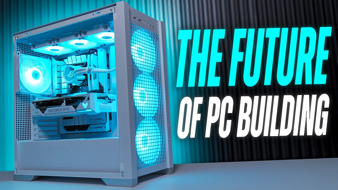 Building our CLEANEST Gaming PC Yet! - Asus BTF Build - YouTube