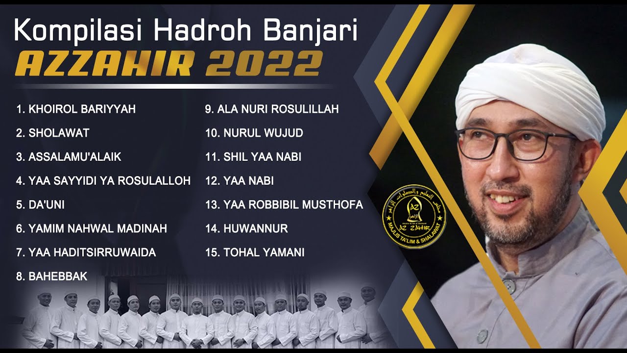 AZZAHIR BANJARI VERSION - MP3 NON STOP - 2022 - YouTube