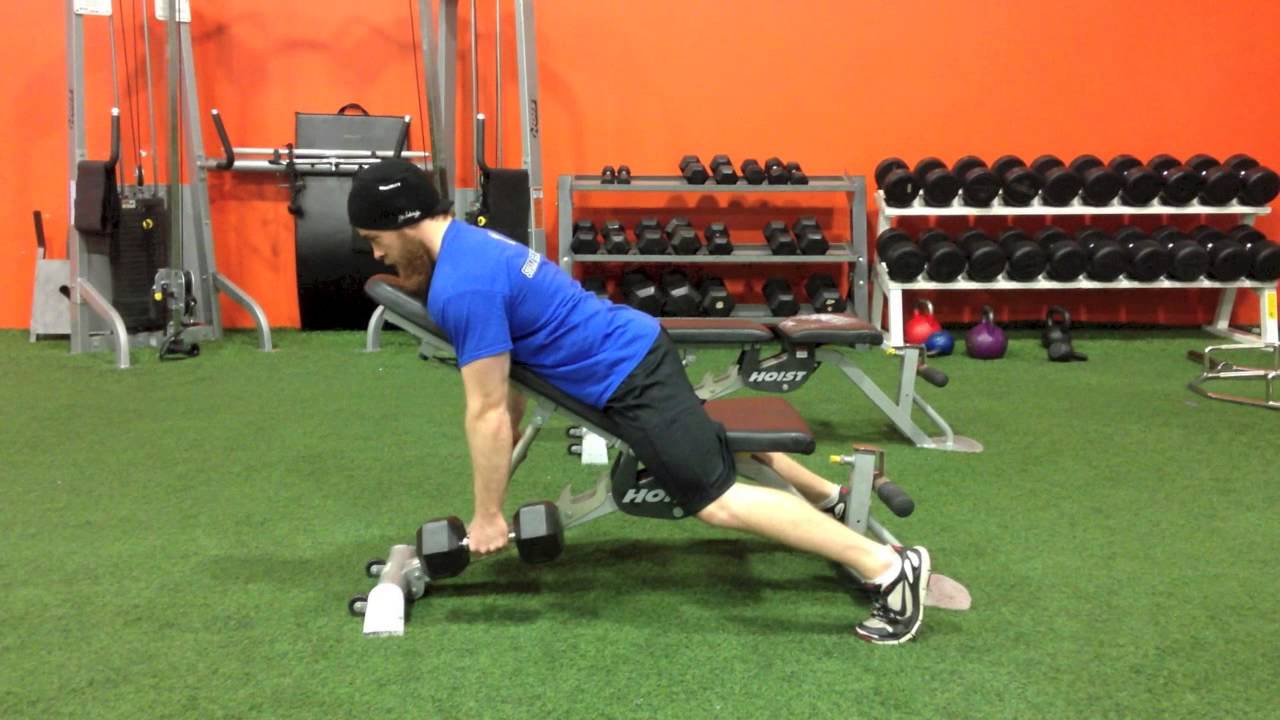 Single Arm Kettlebell High Bench Row - Viking Strength Systems - YouTube