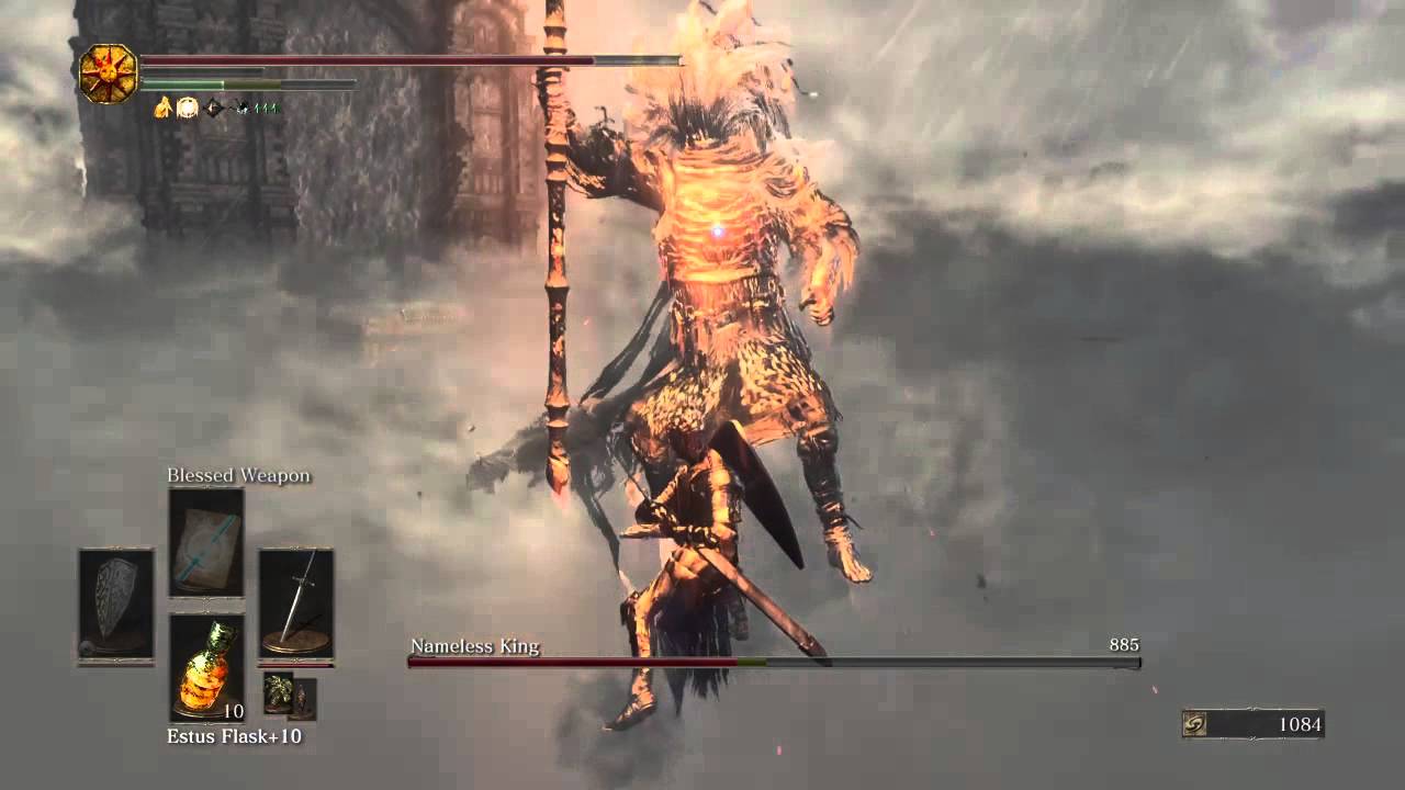 Dark Souls 3 - Nameless King (Boss Fight) - YouTube