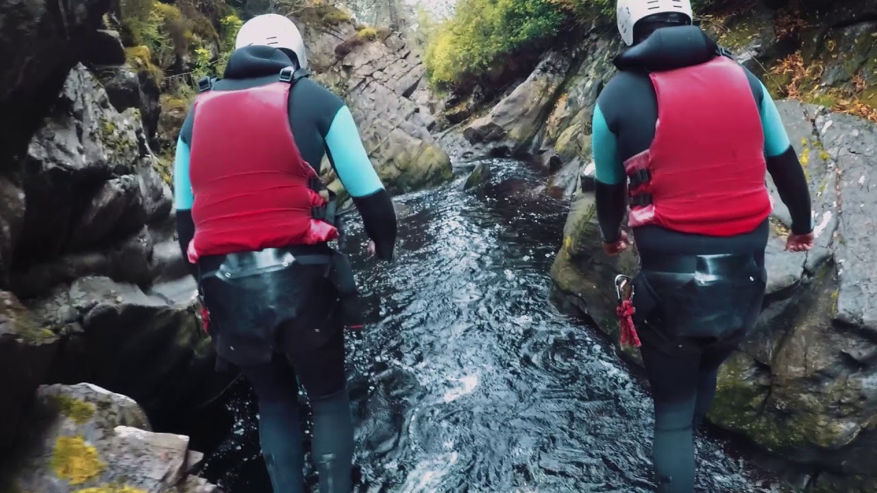 Nae Limits Adrenalin Shot Canyoning - YouTube
