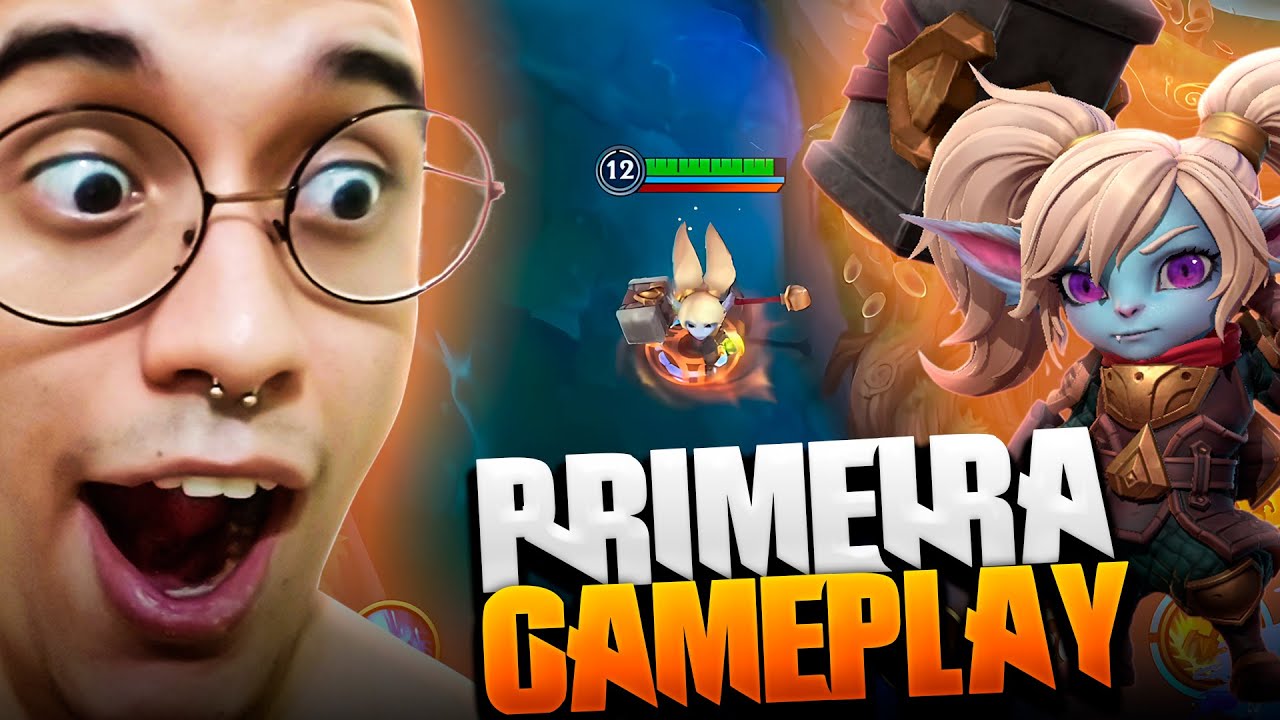 PRIMEIRAS IMPRESSÕES DA POPPY NO WILD RIFT - YouTube